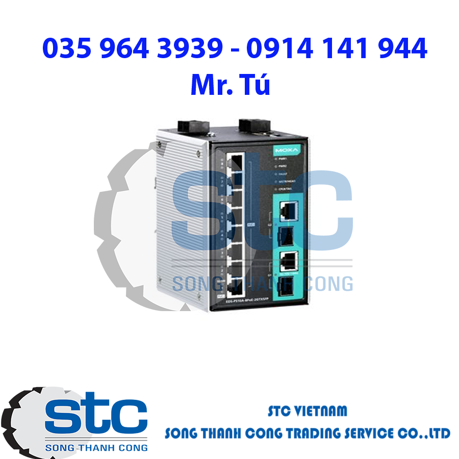 EDS-P510A-8PoE-2GTXSFP – Bộ chuyển mạch – Moxa - Song Thanh Cong