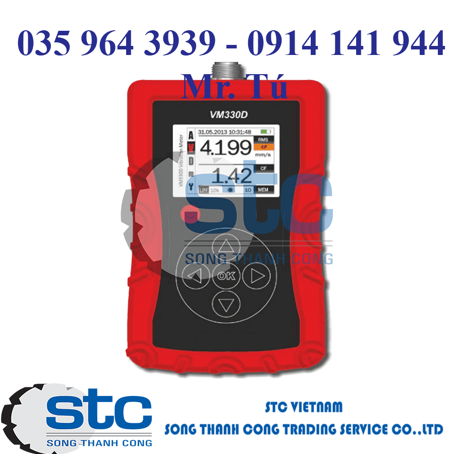 VM330D - High Performance Vibration Meter – IRD Mechanalysis - Song ...